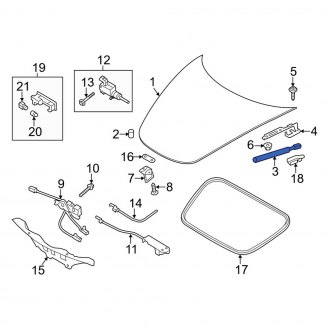 Porsche 718 Cayman Replacement Hoods | Hinges, Supports – CARiD.com