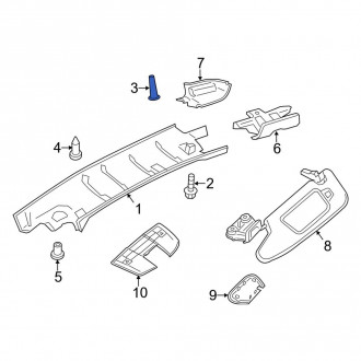 Porsche 718 Boxster Window Hardware — CARID.com