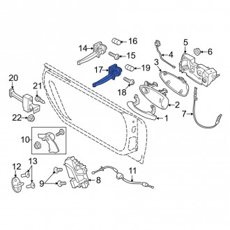 Porsche 718 Cayman Door Hinges, Pin & Bushing Kits – CARiD.com
