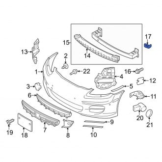 Porsche Panamera OEM Bumpers | Genuine Front & Rear Bumpers — CARiD.com