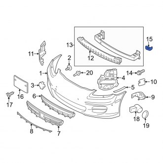 Porsche Panamera OEM Bumpers | Genuine Front & Rear Bumpers — CARiD.com