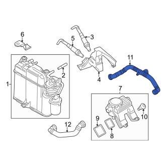Porsche Panamera PCV Systems & Breather Components | CARiD