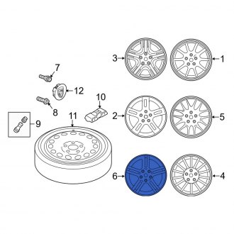 Porsche OEM Wheels | Original Steel & Alloy Wheels — CARiD.com