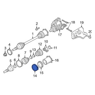 Porsche Panamera CV Joints, Boots & Components – CARiD.com