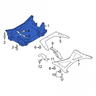 Porsche Panamera Replacement Chassis Frames & Rails - CARiD.com