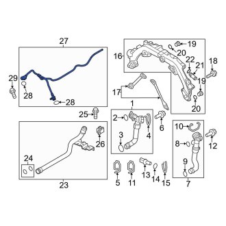 Porsche Cayenne OEM Engine Cooling Parts | Radiators, Fans — CARiD.com