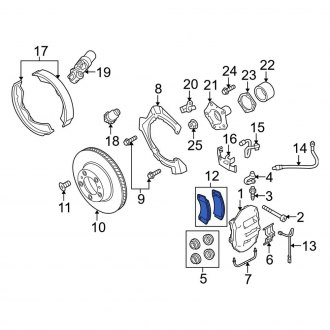 Porsche Panamera OEM Brake, Steering, Suspension Parts — CARiD.com