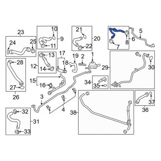 Porsche Panamera Coolant Overflow Tanks — CARiD.com