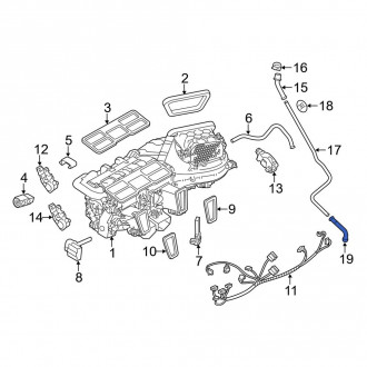 Porsche Panamera A/C Evaporators & Components | Drains, Cores — CARiD.com