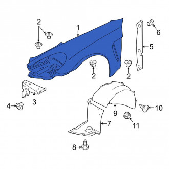 Porsche OE™ Fenders - CARiD.com