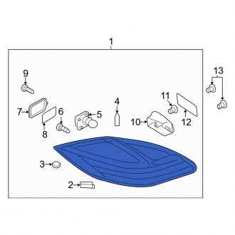 Porsche Panamera OEM Tail Lights | LED, Fiber Optic — CARiD.com