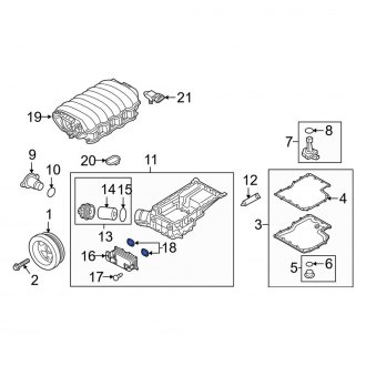 Porsche Cayenne OEM Engine Parts | Rebuild Kits, Pistons — CARiD.com