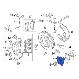 Porsche Panamera Wheel Hubs | Assemblies, Bearings, Seals – CARiD.com