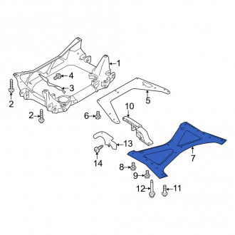 Porsche Panamera Replacement Chassis Frames & Rails - CARiD.com