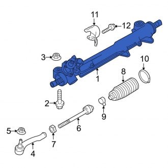 Porsche Panamera Rack & Pinion Steering Systems, Parts — CARiD.com