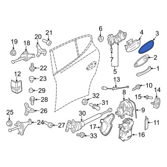 Porsche Boxster Door Seals & Weatherstripping – CARiD.com