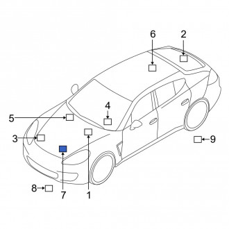 Porsche Panamera OEM Emission Control Parts | Oxygen Sensors — CARiD.com