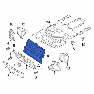 Porsche Panamera OEM Header Panels & Parts — CARiD.com