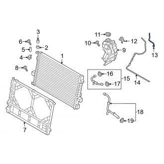 Porsche Panamera Coolant Overflow Tanks — CARiD.com