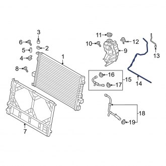 Porsche Panamera Coolant Overflow Tanks — CARiD.com