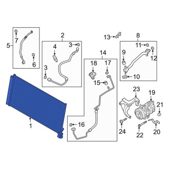 Porsche Panamera OEM A/C & Heating Parts | Systems, Compressors — CARiD.com