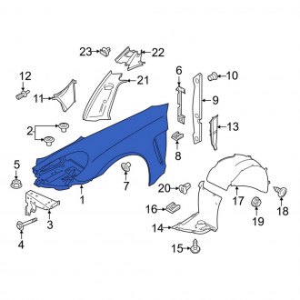 Porsche OE™ Fenders - CARiD.com