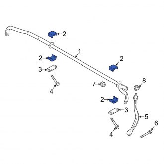 Porsche Taycan Replacement Suspension Bushings & Kits – CARiD.com