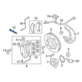 Porsche Macan OEM Brake Parts | Pads, Bleeders, Rotors — CARiD.com