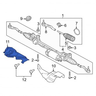 Porsche Panamera Rack & Pinion Steering Systems, Parts — CARiD.com