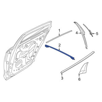Porsche Panamera Door Seals & Weatherstripping – CARiD.com