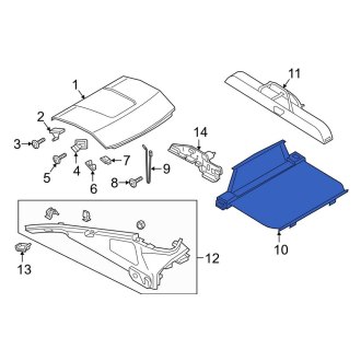 Porsche Panamera Interior Panels & Moldings — CARiD.com