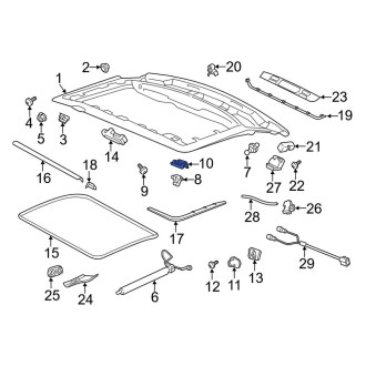 Porsche Panamera Trunk & Tailgate Hinges — CARID.com