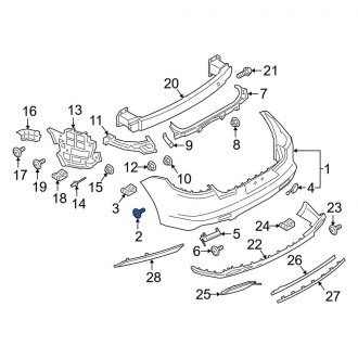 Porsche Boxster OEM Bumpers | Genuine Front & Rear Bumpers — CARiD.com