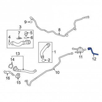 Porsche Panamera Coolant Overflow Tanks — CARiD.com