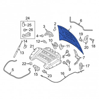 Porsche Panamera Replacement Hoods | Hinges, Supports – CARiD.com