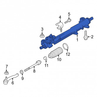 Porsche Panamera Rack & Pinion Steering Systems, Parts — CARiD.com