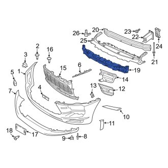 Porsche Macan OEM Bumpers | Genuine Front & Rear Bumpers — CARiD.com