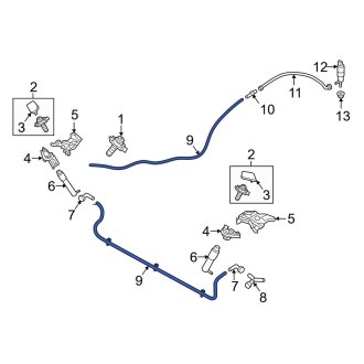 Porsche Macan Washer Nozzles & Parts — CARID.com