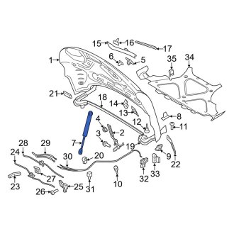 Porsche Macan Replacement Hoods | Hinges, Supports – CARiD.com
