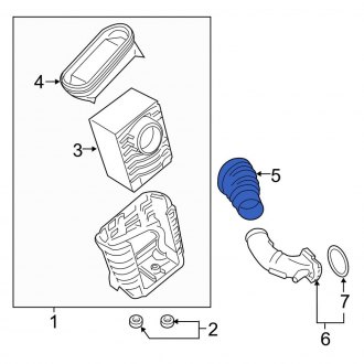 Porsche Macan Air Filter Housing Boxes & Parts — CARiD.com