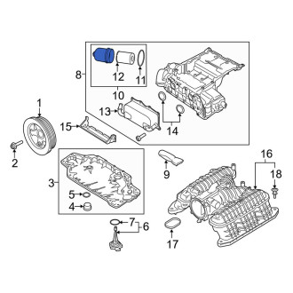 Porsche Macan OEM Engine Parts | Rebuild Kits, Pistons — CARiD.com
