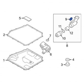 Porsche Macan Automatic & Manual Transmission Filters — CARiD.com
