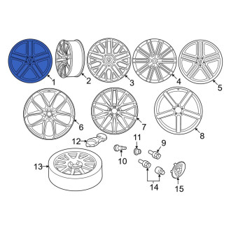 Porsche OE™ Factory Wheels - CARiD.com