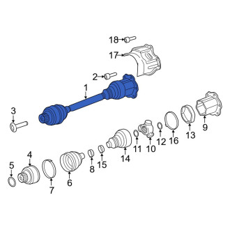 Porsche Macan Replacement Axles & Components – CARiD.com