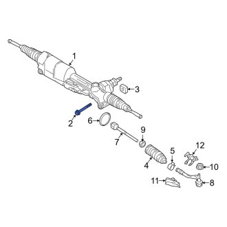 Porsche Macan Rack & Pinion Steering Systems, Parts — CARiD.com