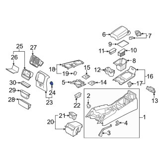 Porsche Macan Interior Brackets & Hardware — CARiD.com