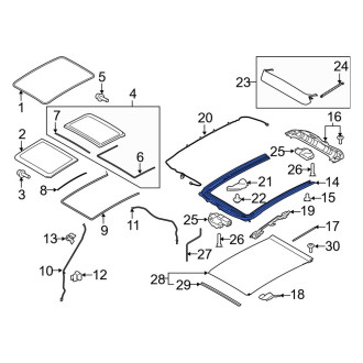 Porsche Macan Sunroofs & Components — CARiD.com