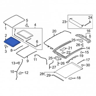 Porsche Macan Sunroofs & Components — CARiD.com