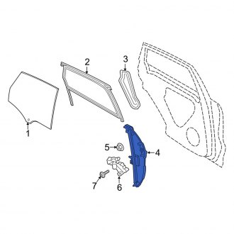 Porsche Macan Replacement Window Components – CARiD.com
