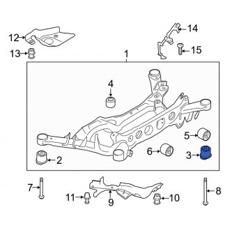 Porsche Macan Suspension Bushings | Polyurethane & Rubber — CARiD.com